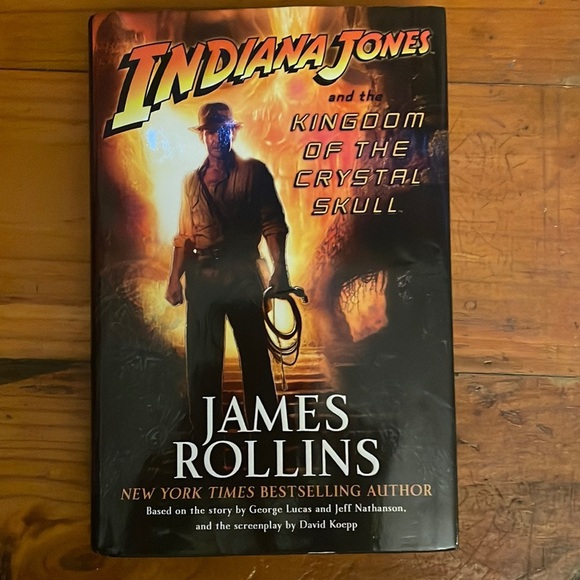 Indiana Jones | Other | 208 Like New First Edition James Rollins ...